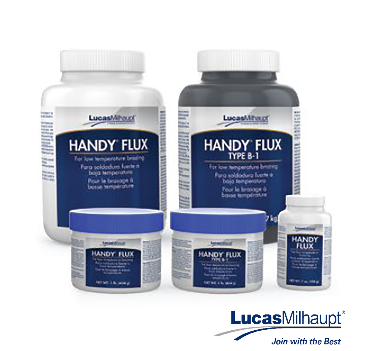Handy Fundente Type B-1 marca Lucas - Alumin Flux